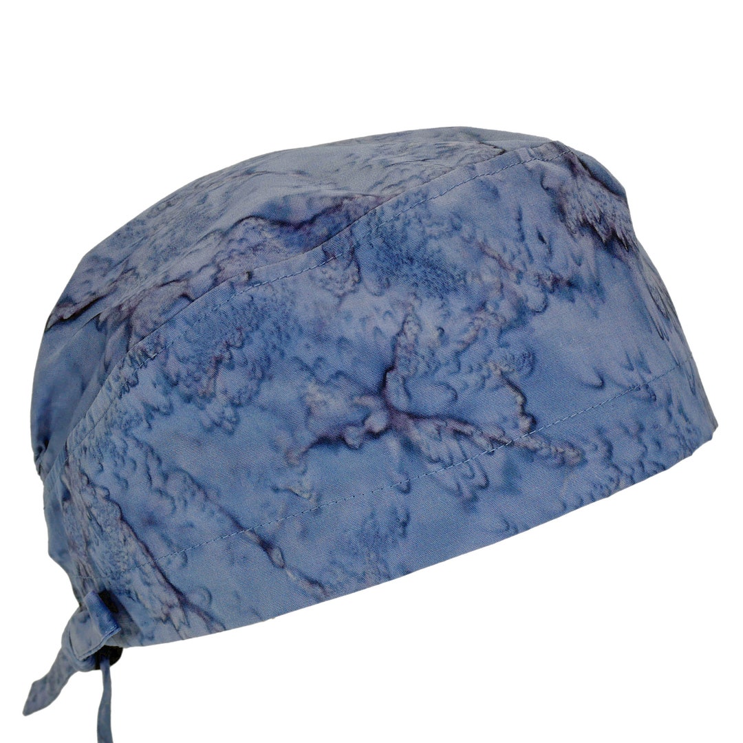 Batik Cotton Men's Scrub Cap: Surgical, Dental, Anesthesiologist ...
