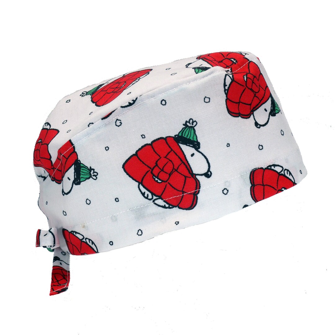 HD8 100% Cotton Men's Surgical/dental Scrub Cap With Tie Back ...