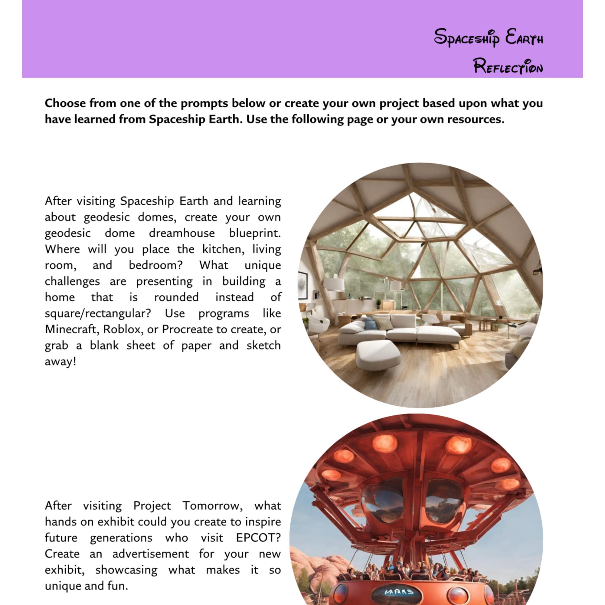 The Ultimate EPCOT Workbook: Curriculum for Educational Trips and ...