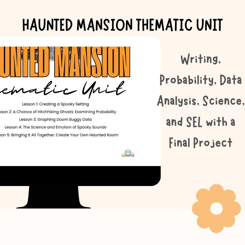 Haunted Mansion Homeschool Unit | Disney Halloween Lesson Plan (ages 8 ...