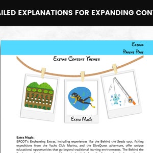 Ultimate EPCOT Workbook Educational Homeschool Curriculum Printable ...
