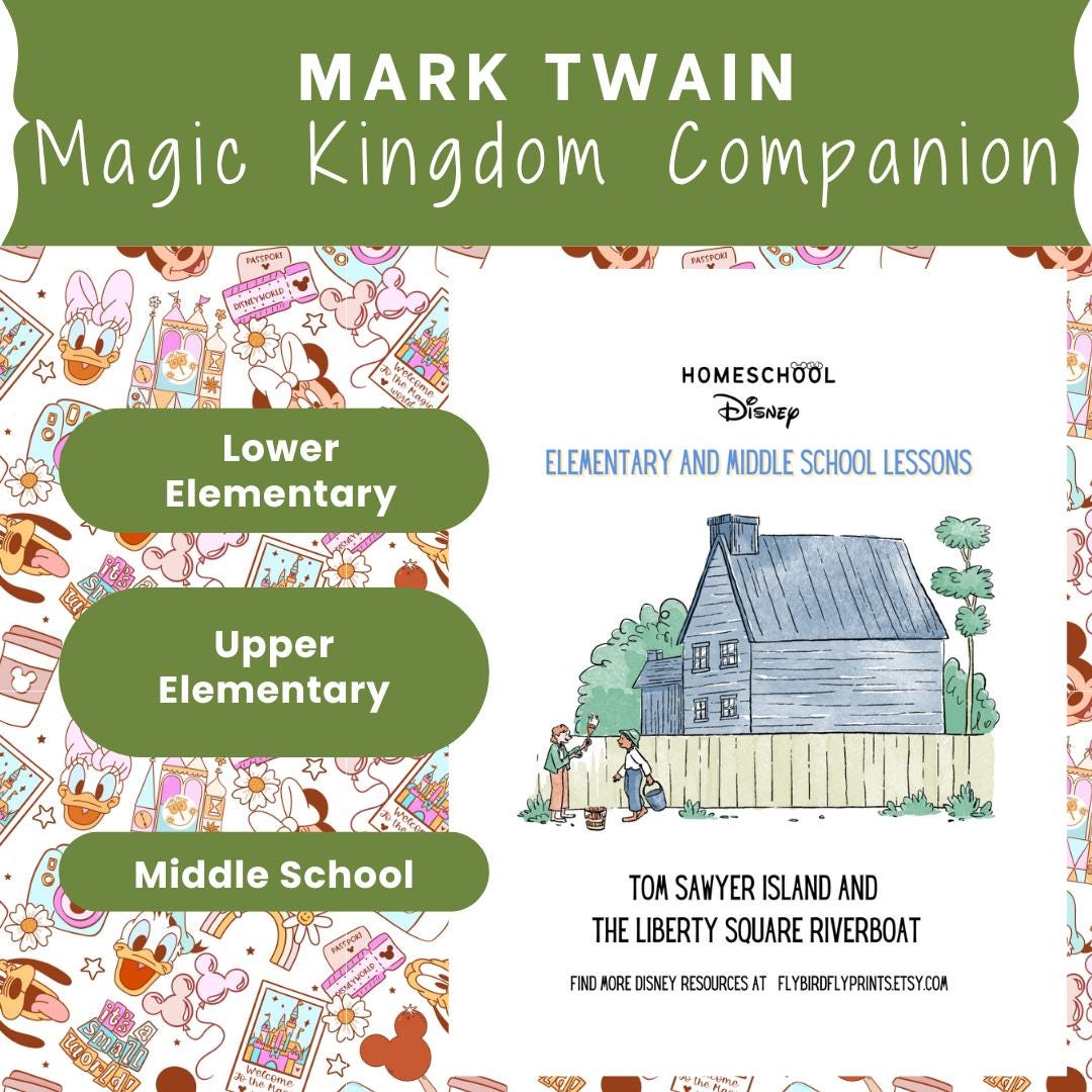 Mark Twain Activity Packet | Tom Sawyer Island and Liberty Belle ...