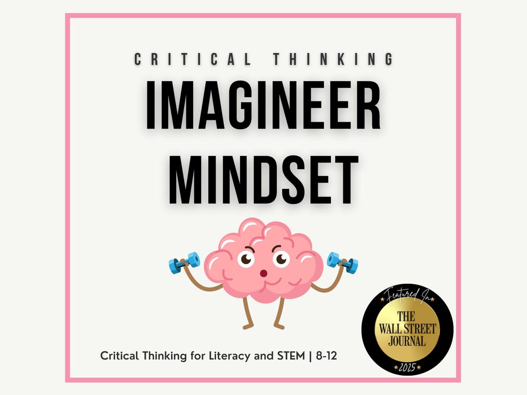 Imagineer Mindset Worksheet: Disney-inspired STEM Thinking (printable ...