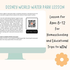 Disney Water Park Math Worksheets | Typhoon Lagoon & Blizzard Beach ...