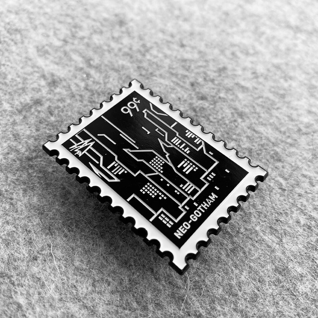 Neo Gotham Collectible Pin - Lapel Pin - Stamp Pin - World Pin - Anime ...