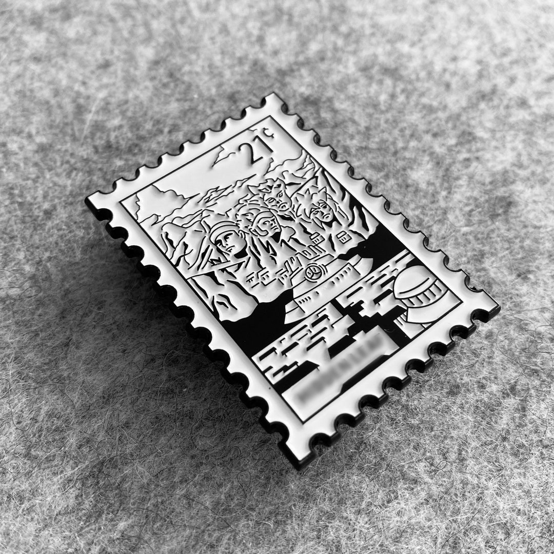 Ninja Village Crest Enamel Pin – Anime-inspired Stamp Style - Etsy