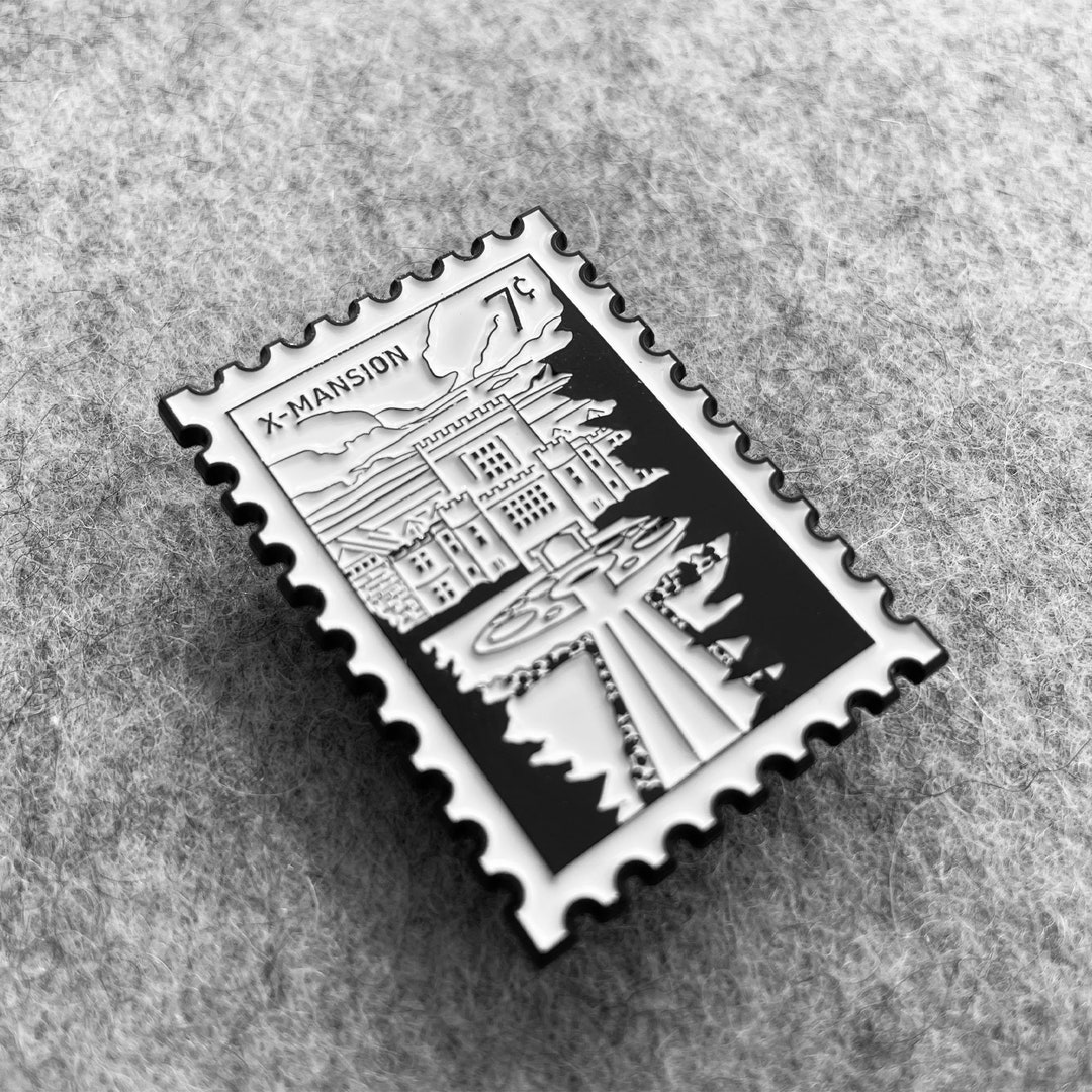 Hero Mansion Enamel Pin – Stamp Style Super Team Design - Etsy