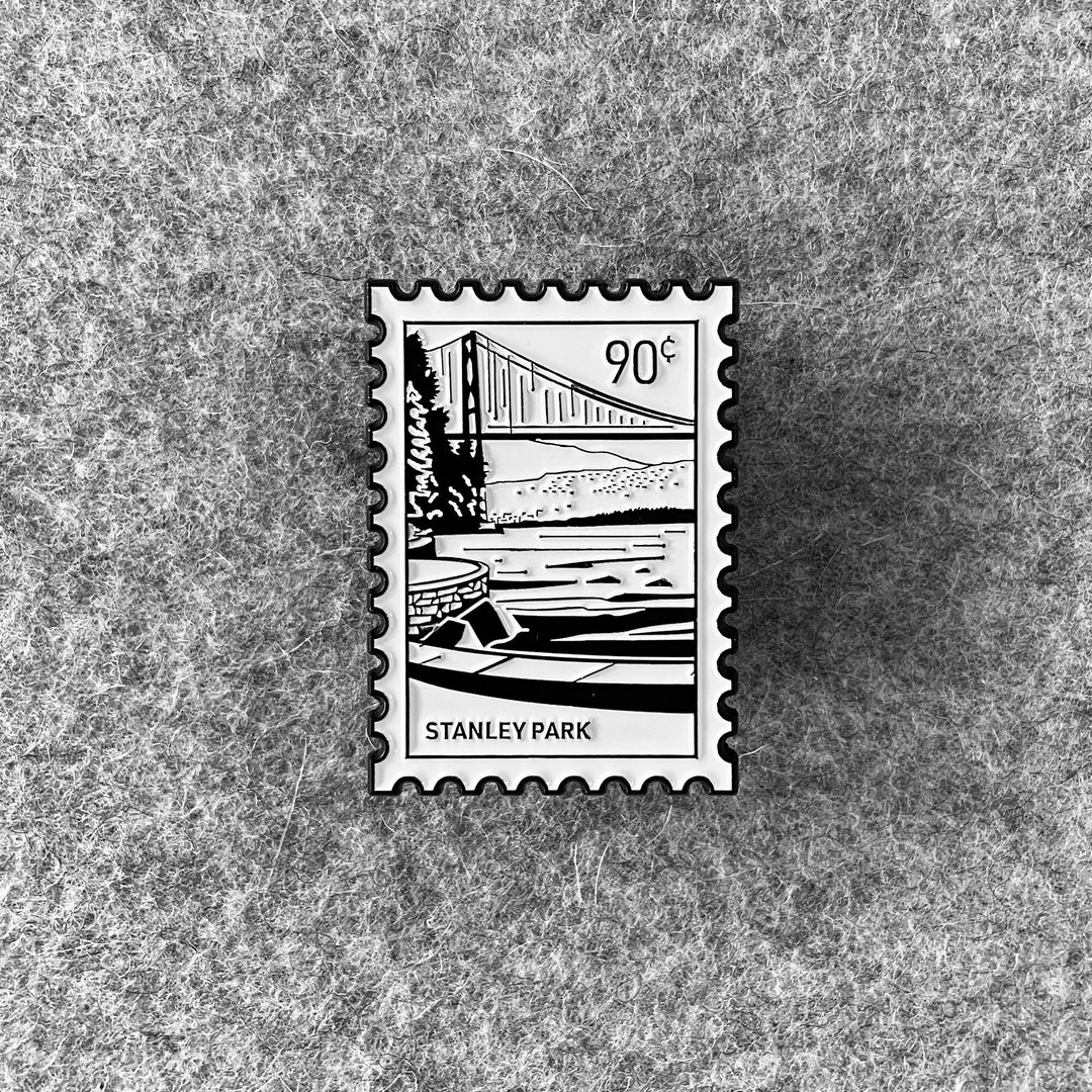 Stanley Park Vancouver Collection- Lapel Pin - Stamp Pin - World Pin ...