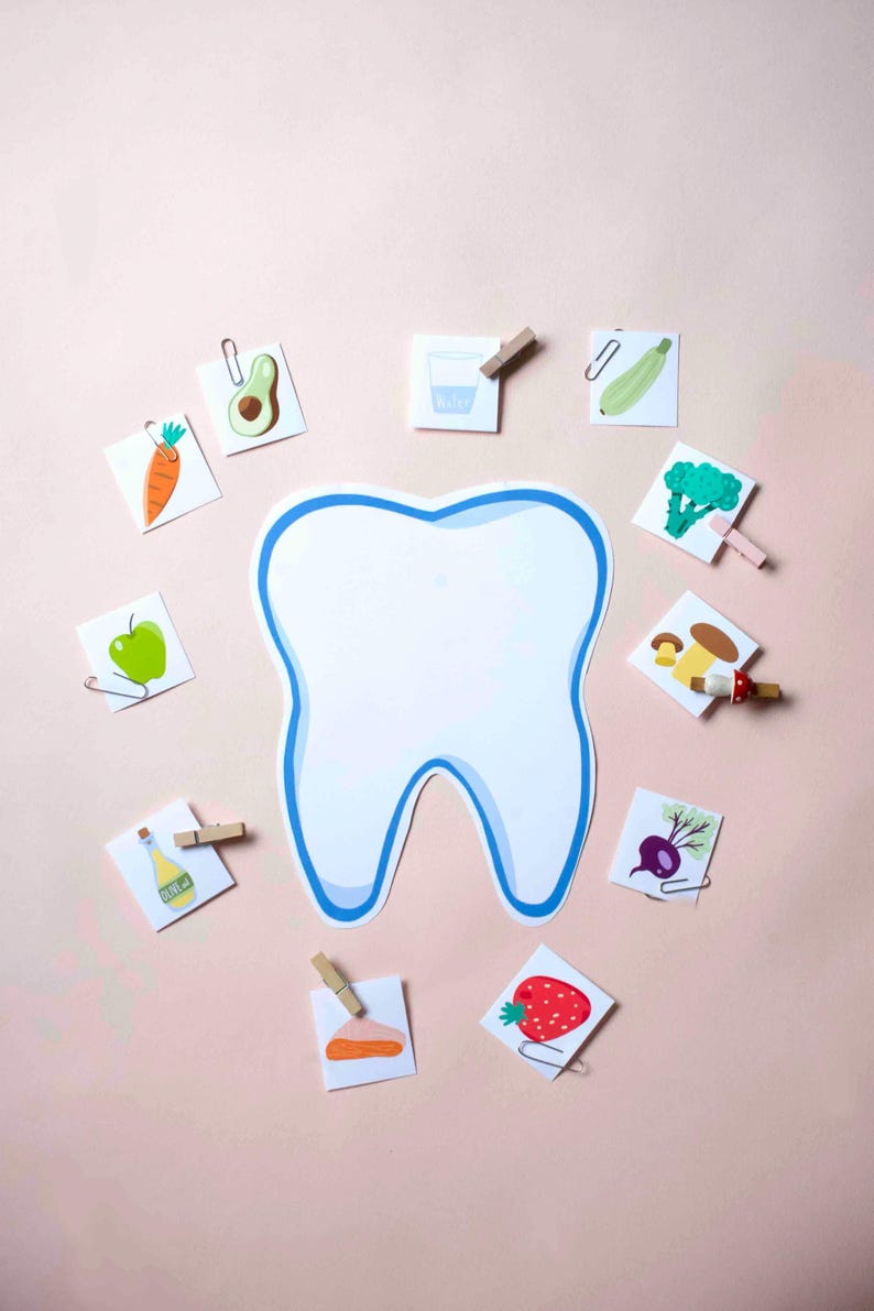 Dental Health Game - Healthy and Unhealthy Tooth - Sorting Activity for ...