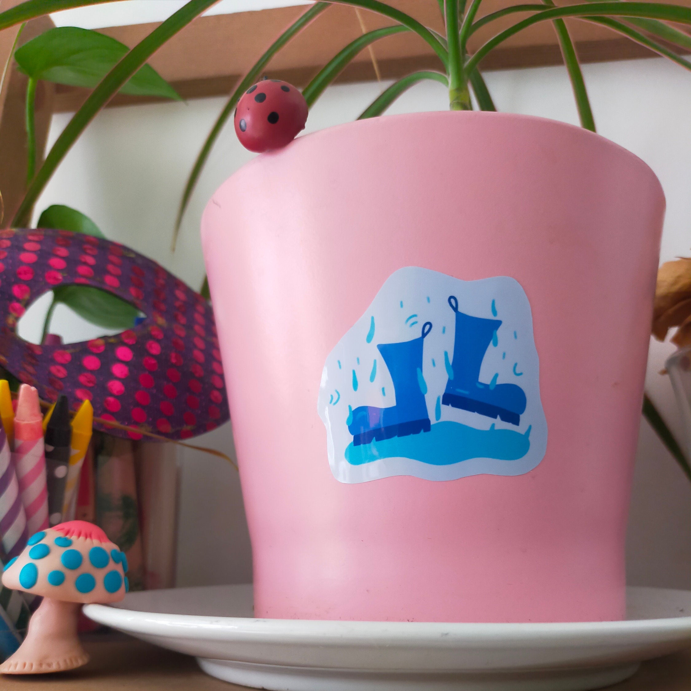 14 Stickers - Frosty Blue Winter - Etsy