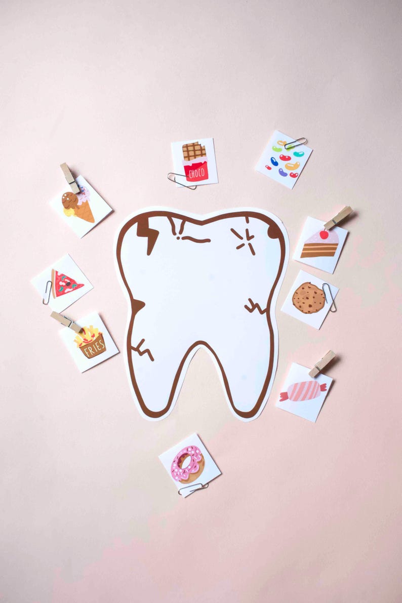 Dental Health Game - Healthy and Unhealthy Tooth - Sorting Activity for ...