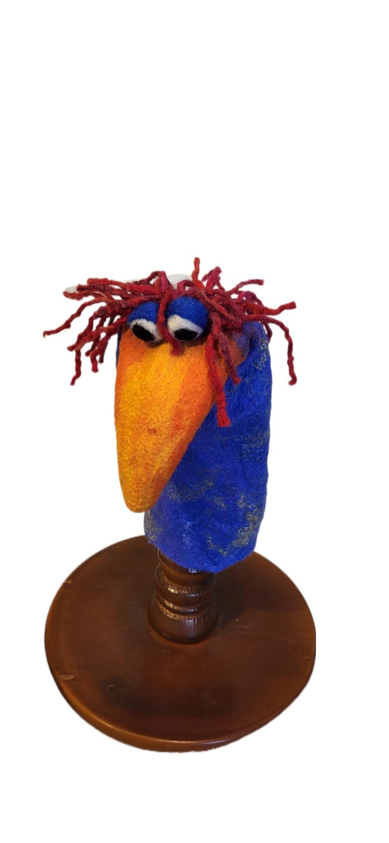 Felted Hand Puppet , Blue Bird Puppet , Funny Toy, Puppetry - Etsy