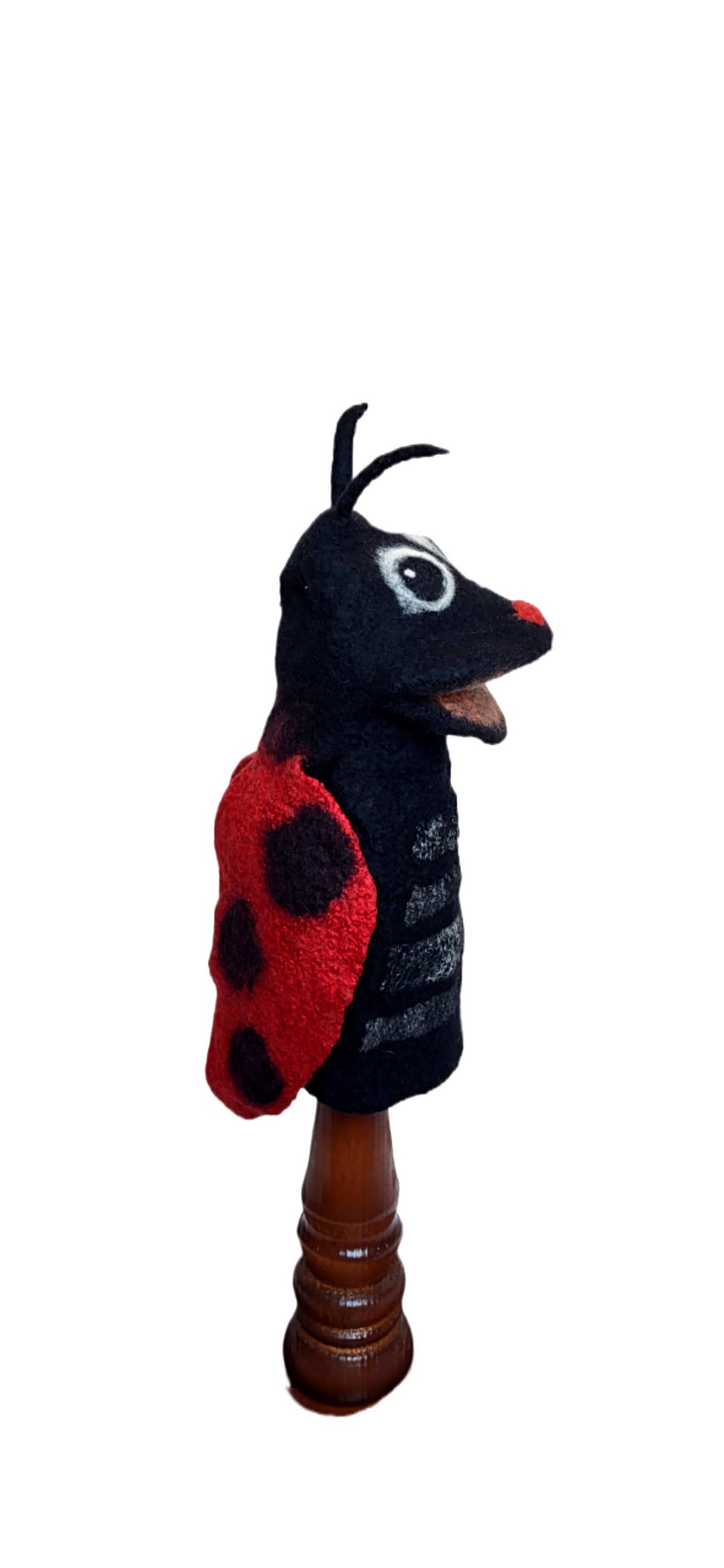 Felted Hand Puppet, Ladybug Puppet, Hand Toy, Puppetry - Etsy