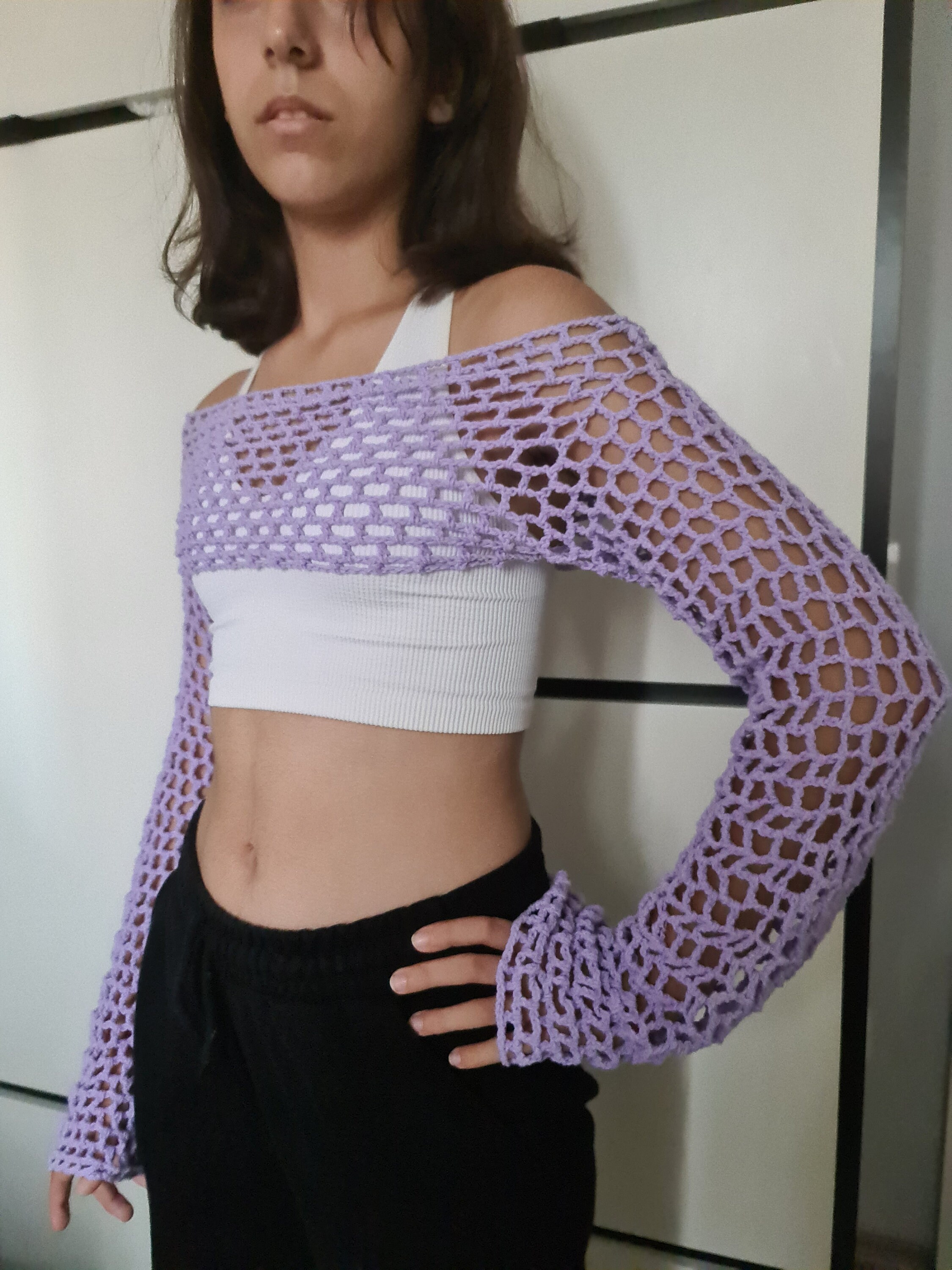 Cropped Mesh Top, Summer Mesh Top for Women - Etsy