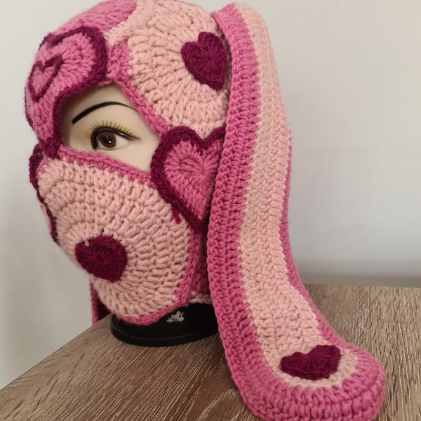 Bunny Balaclava - Etsy