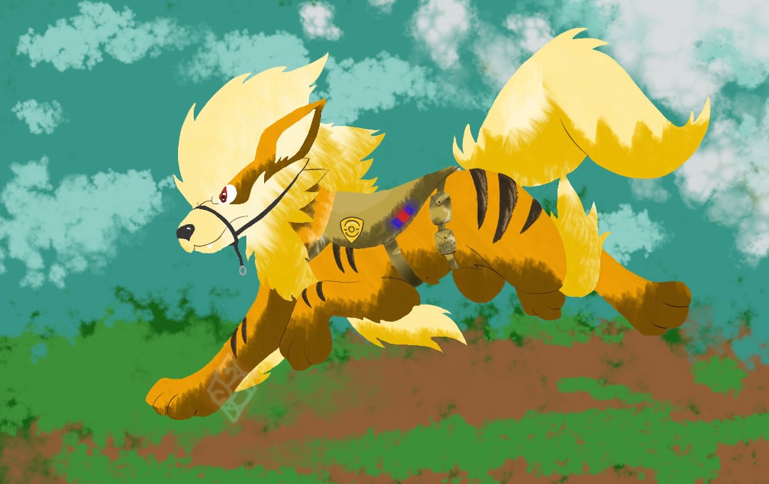 Arcanine Fan Art