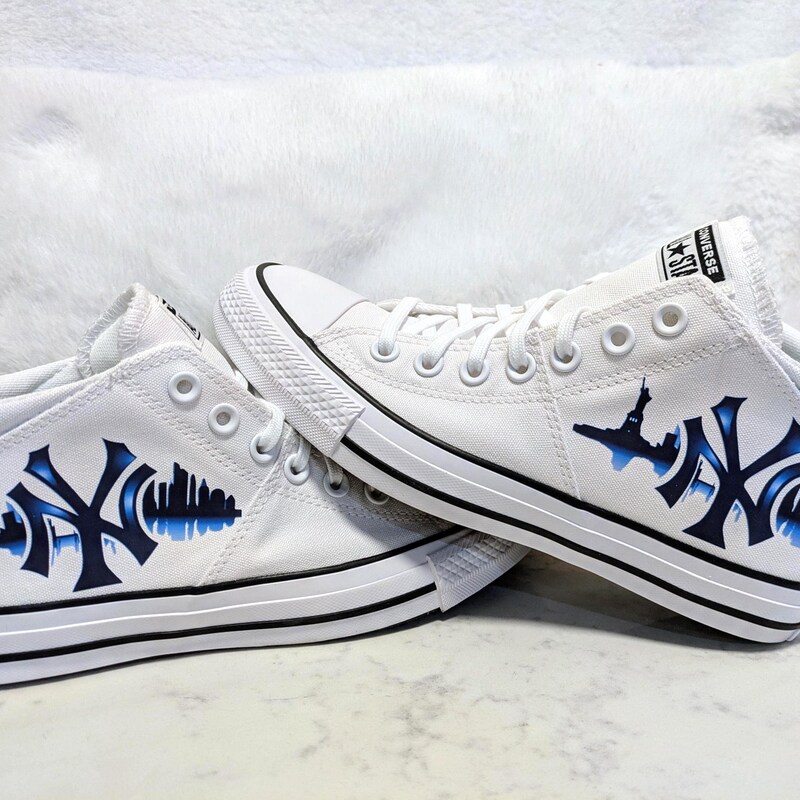 Baseball Converse - Etsy