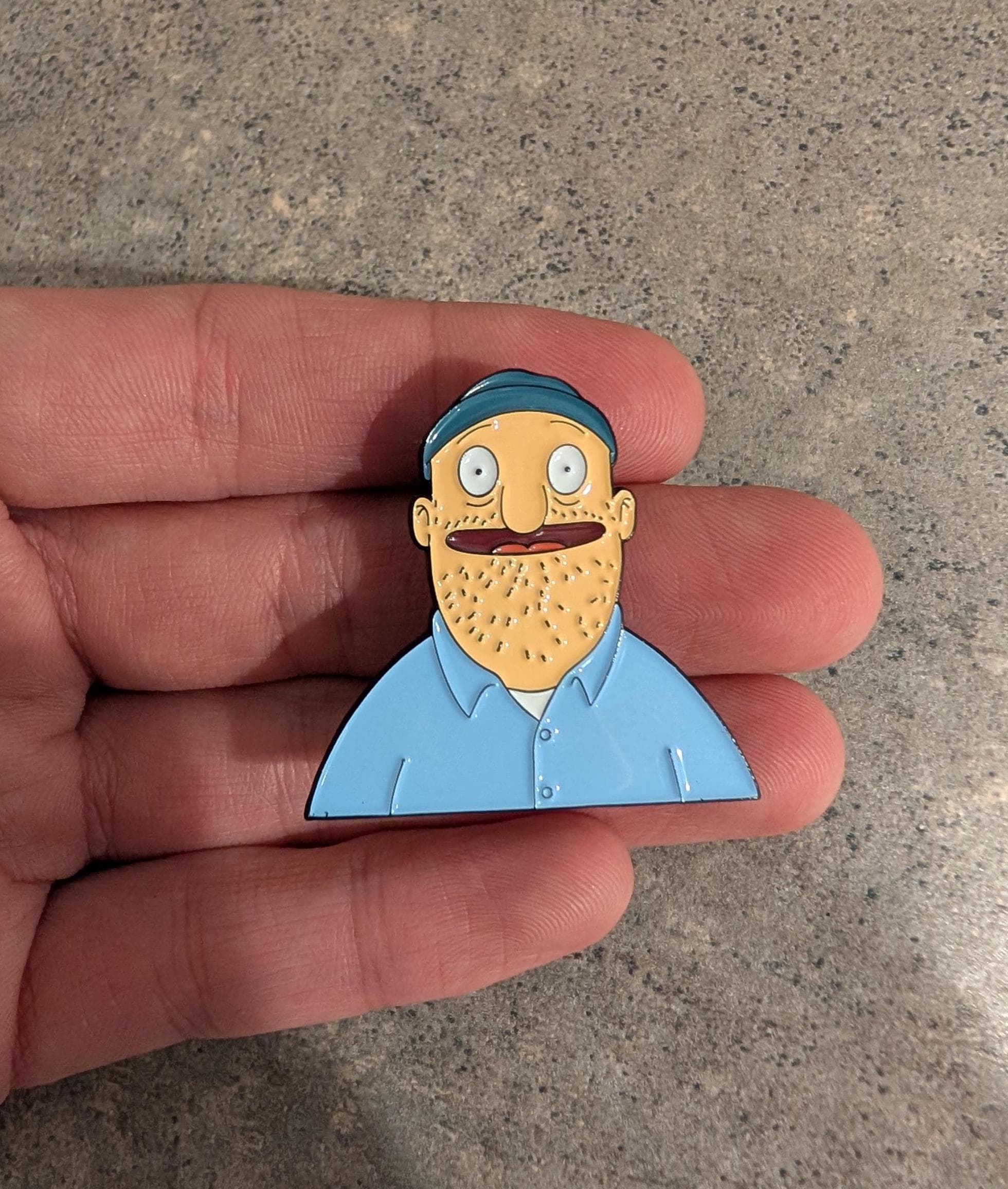 Bob's Burgers Teddy Enamel Pin - Etsy