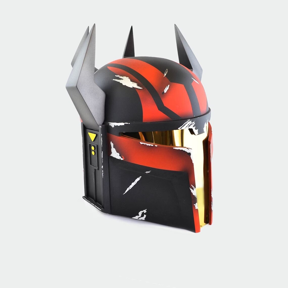 Mandalorian Helmet Gar Saxon Helmet Cosplay Clone Wars Star - Etsy