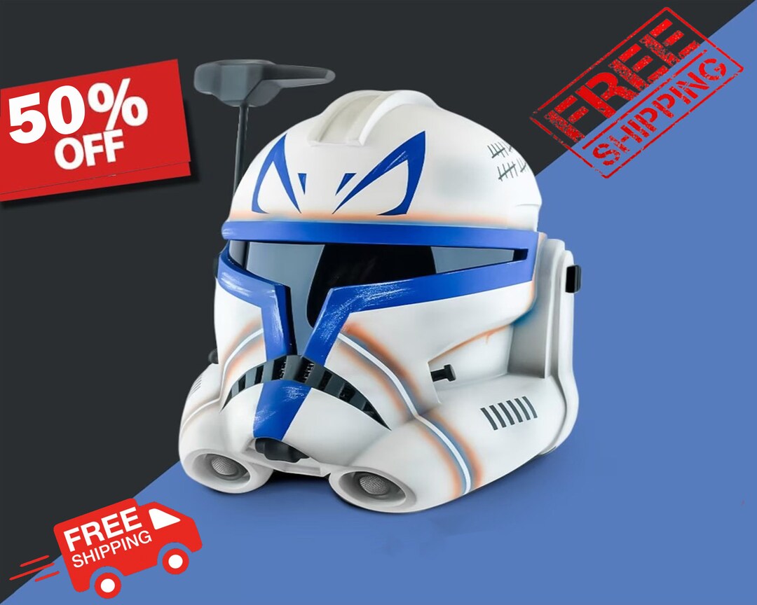Captain Rex Helmet Cosplay Clone Wars Star Wars Starwars - Etsy