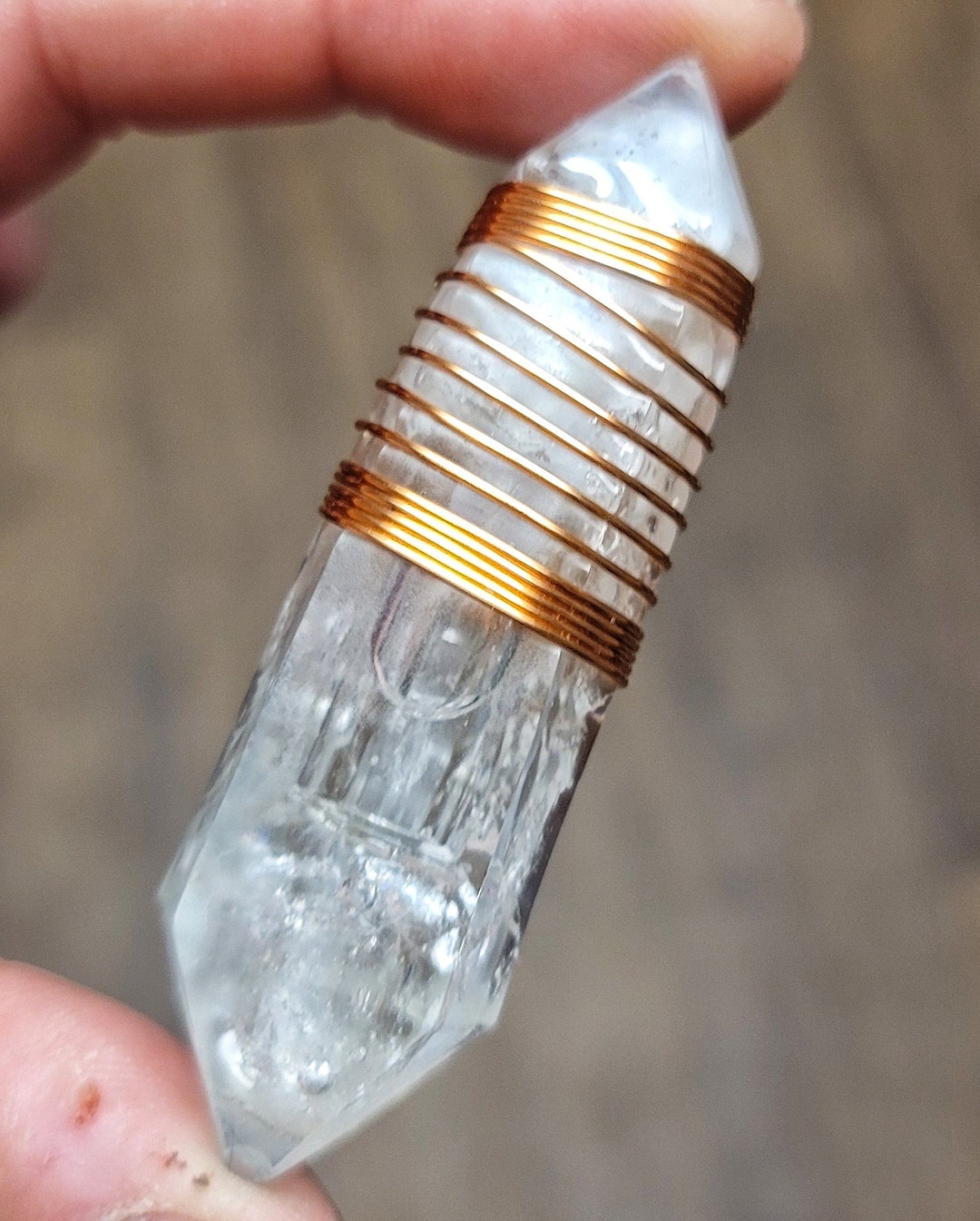 Lumenite Chrism Light W/liquid Chrism Core Pendant - Etsy