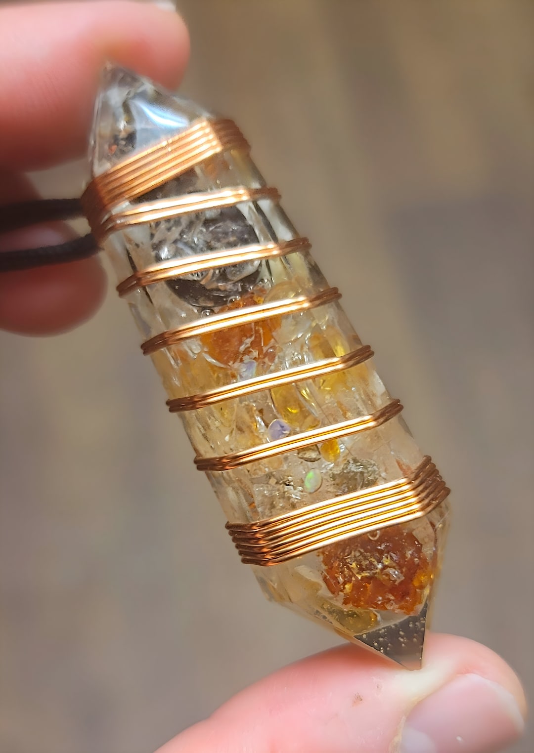 Lumenite Manifestation Power and Synchronicity Pendant - Etsy