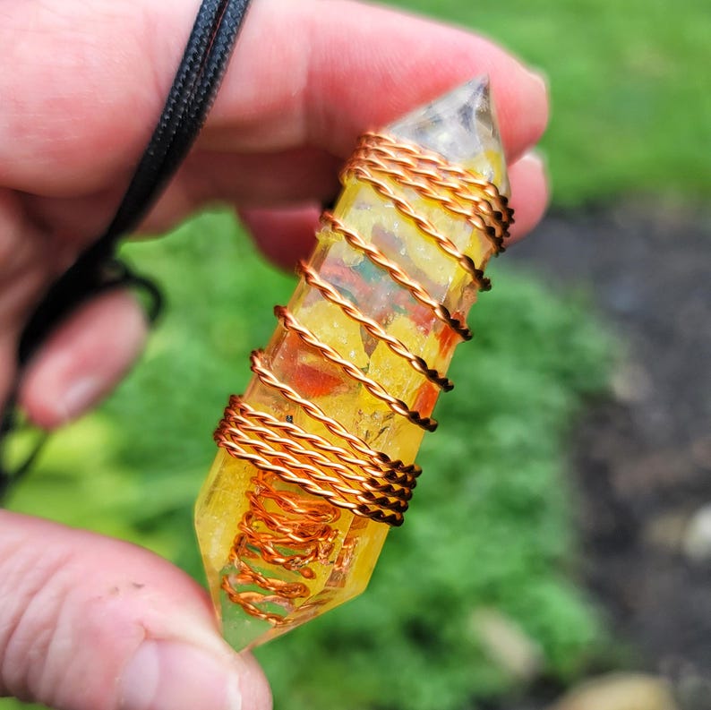 NEW! FLAME SIGHT Lumenite Pendant: (made to Order) Core Source Flame ...