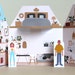 Printable Paper Doll House - Etsy