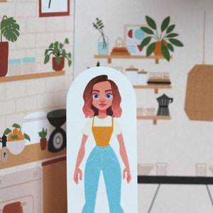 Printable Paper Doll House - Etsy