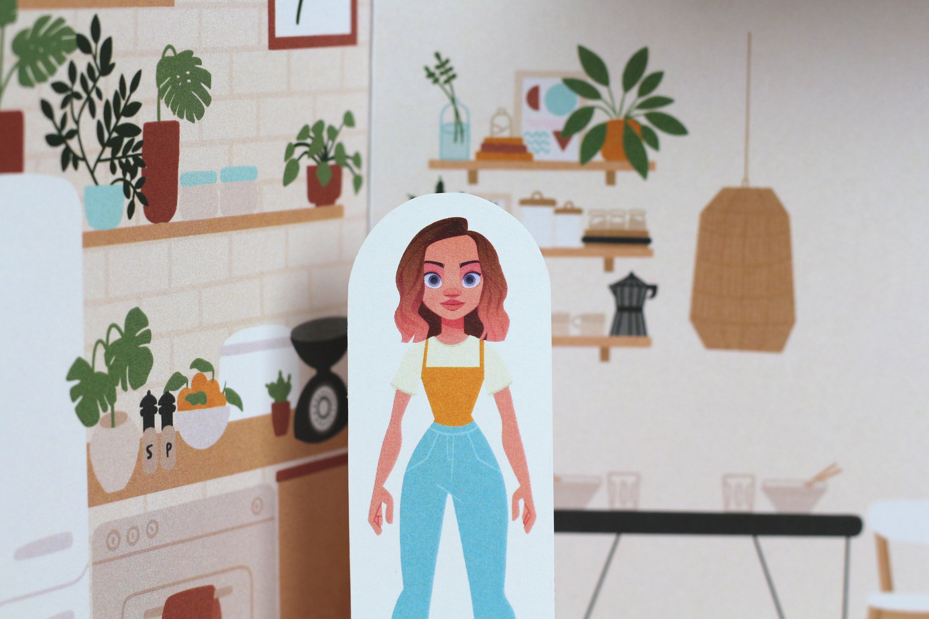 Printable Paper Doll House - Etsy