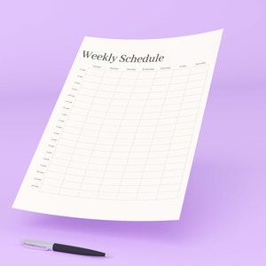 Printable Dailyscheduler Planner, A4 Ready to Print, Tasks, Goals of the Day, to Do List ...