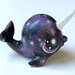 Littlest Pet Shop Custom Narwhal,hand Painted Lps,repainted Littlest ...