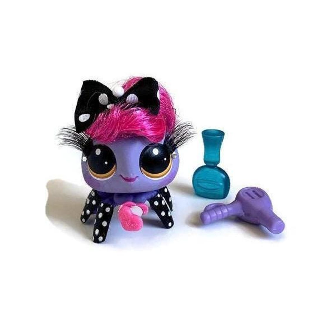 Littlest Pet Shop Custom Spider,hand Painted LPS Spider,repainted LPS ...