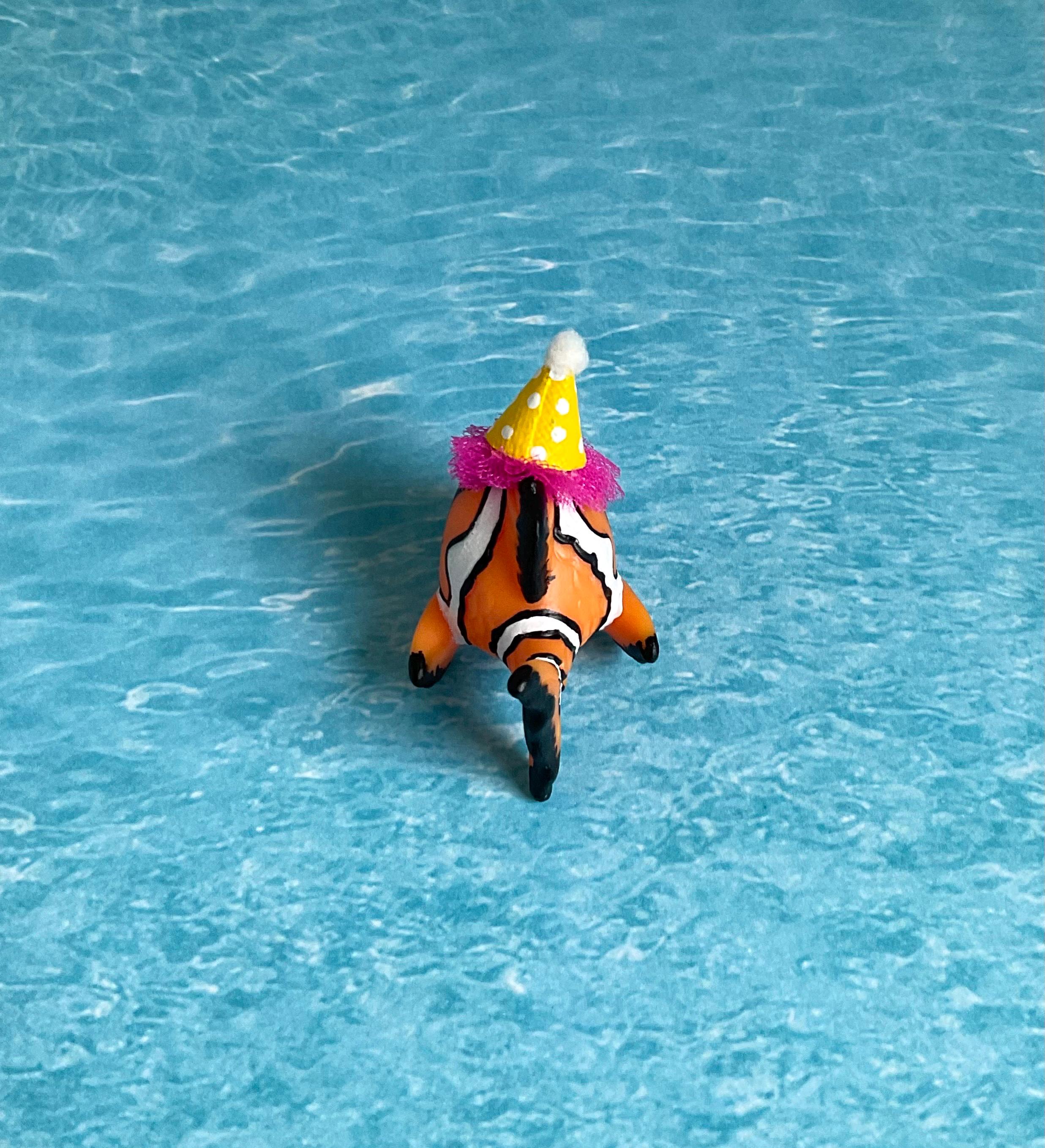 Littlest Pet Shop Custom Clown Fish,hand Painted LPS Fish,repainted LPS ...