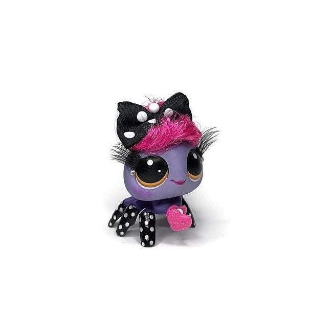 Littlest Pet Shop Custom Spider,hand Painted LPS Spider,repainted LPS ...