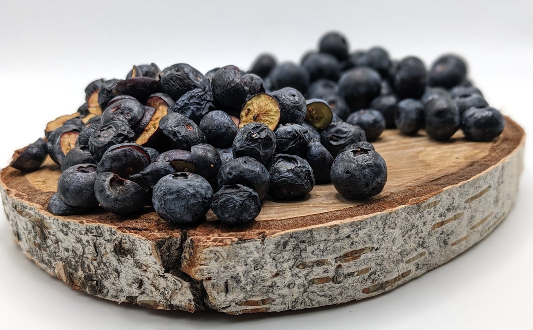 Blueberries Freeze Dried, Freeze Dry Organic Berries, Freshly Preserved ...