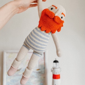 PDF Amigurumi Doll Crochet Pattern Tom the Sailor (ENG) - Etsy