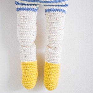 PDF Amigurumi Doll Crochet Pattern Tom the Sailor (ENG) - Etsy