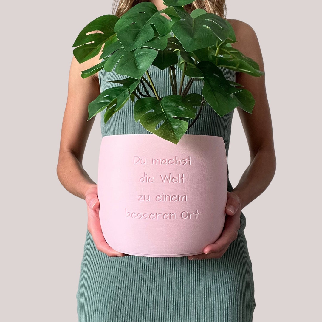 Origin - Large, Customizable Flower Pot - Original Gift - Etsy