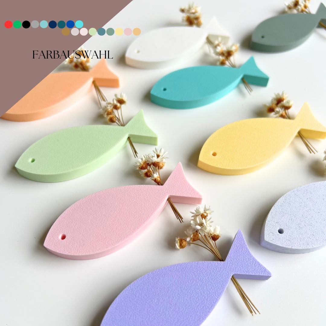 Guest Gift Baptism, Communion, Wedding, Guest Gift Fish Baptism, Table ...