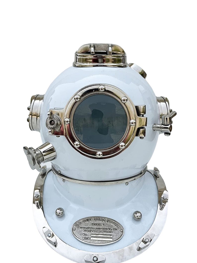 Scuba Diving Helmet L US Navy Mark V Sea Diving Helmet L Marine Deep ...