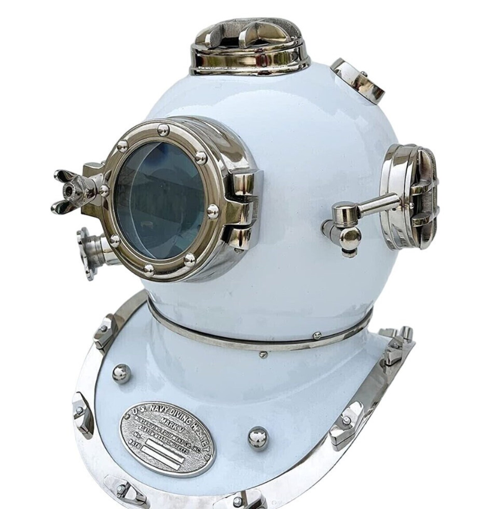 Scuba Diving Helmet L US Navy Mark V Sea Diving Helmet L Marine Deep ...
