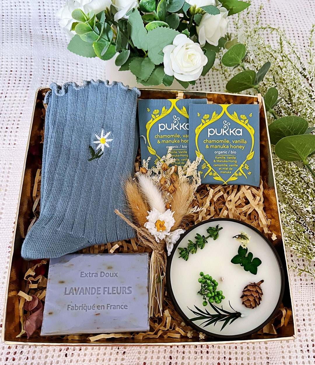 Coffret Cadeau Femme Personalise Anniversaire Coffret Détente Bien être Cadeau Maitresse Bon ...