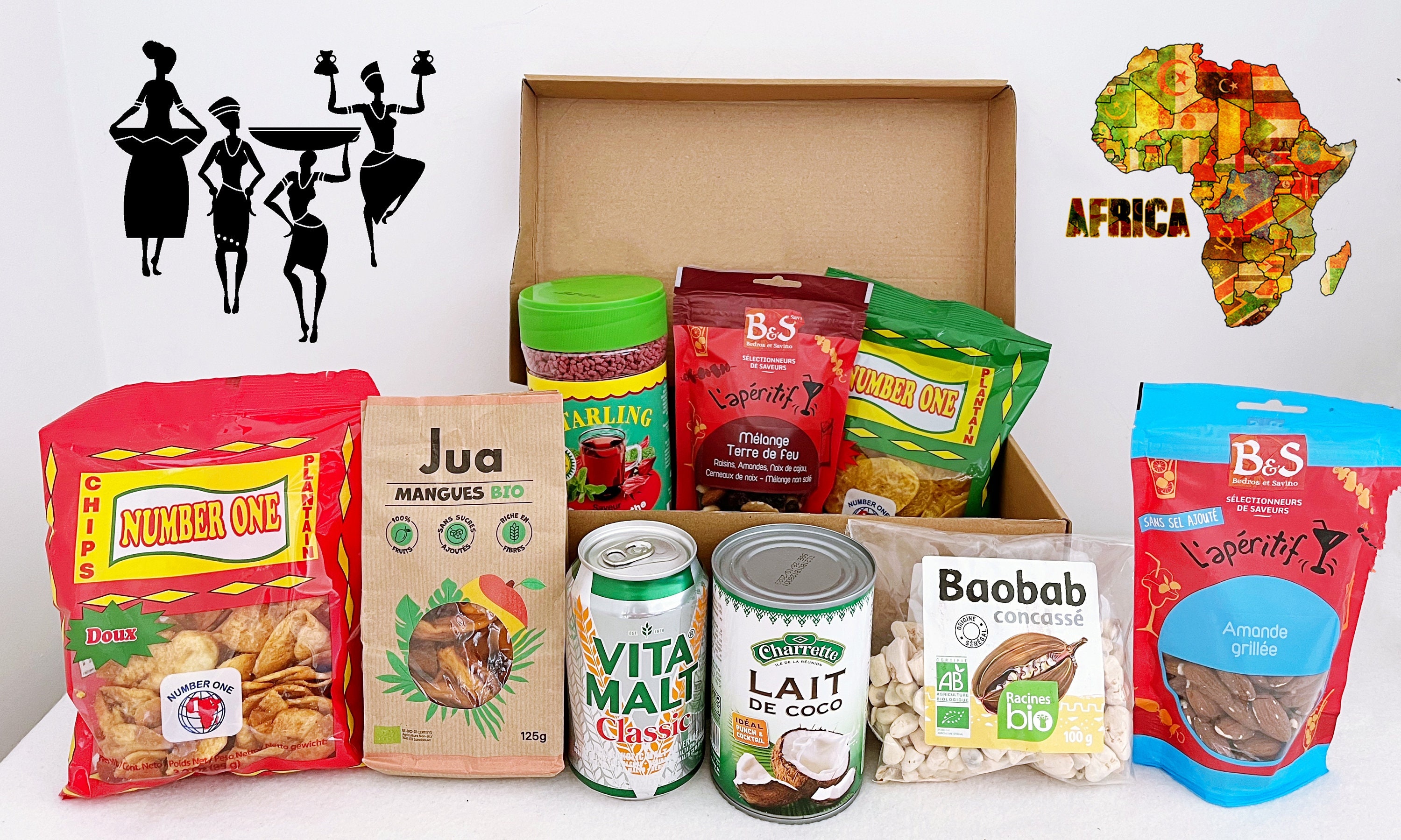 African Snack Box African Treats Box African Snacks - Etsy