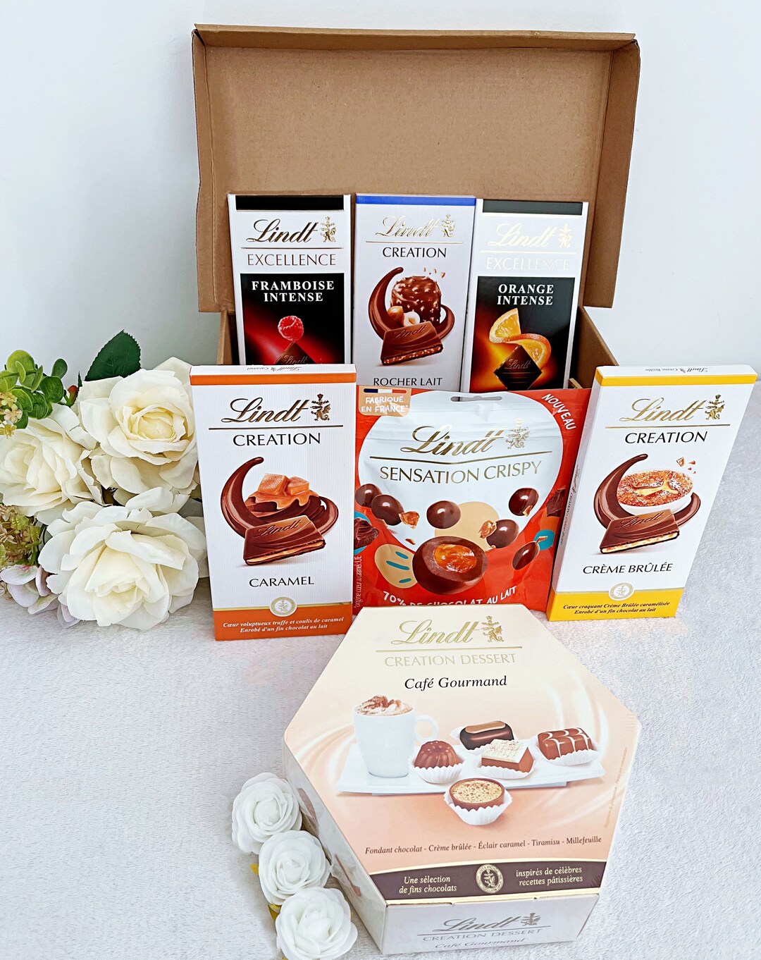 Lindt Chocolate Lover Box Gift Birthday Gift Girlfriend - Etsy