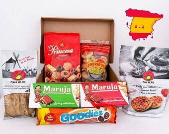 Spanish Snack Box - Etsy