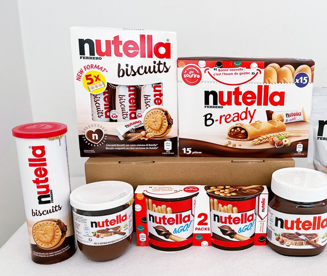 Nutella Snack Box Nutella Treats Box Nutella Snacks | Etsy