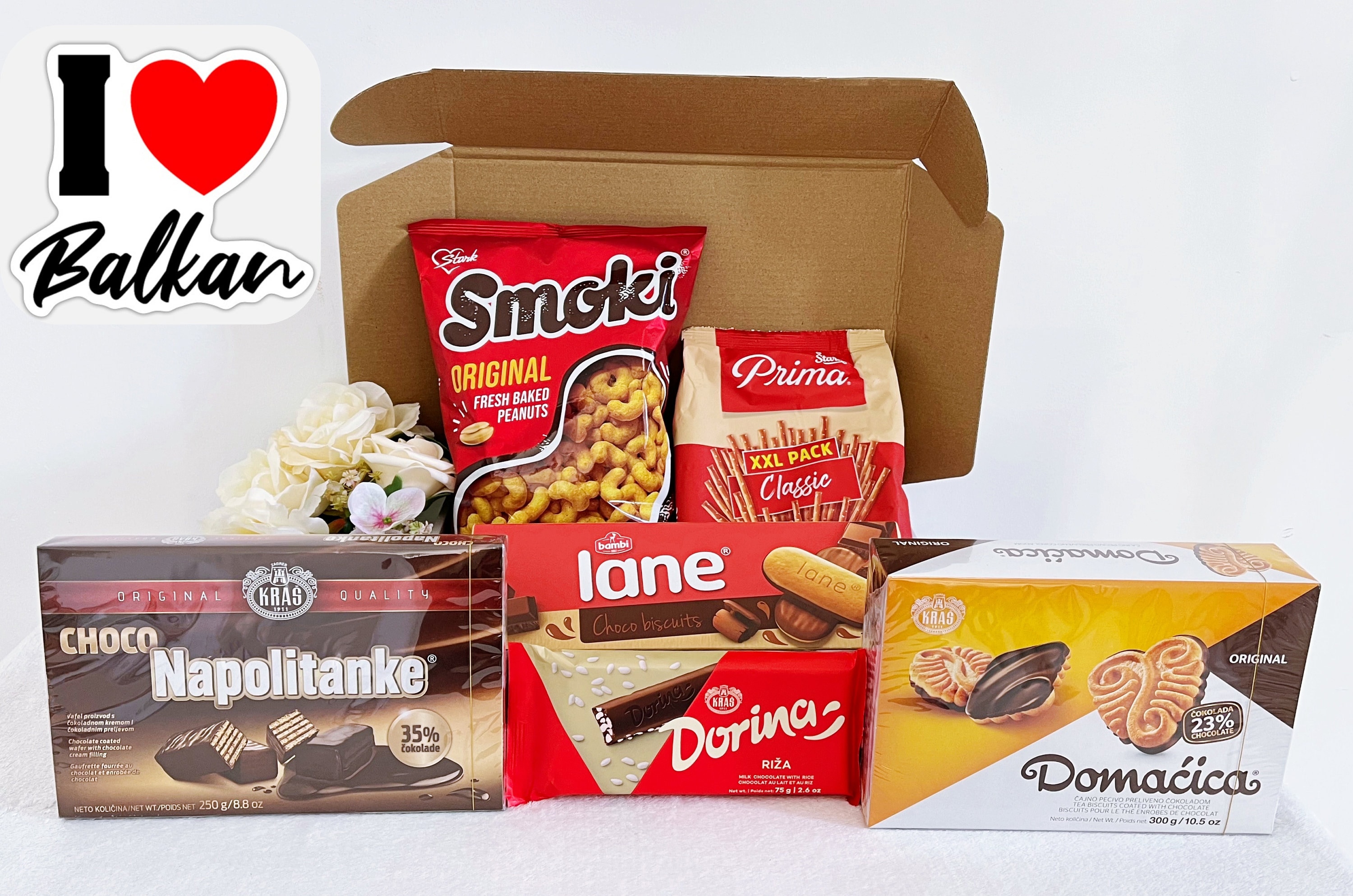 Balkan Snacks Snack Box Balkan Sweet and Salty Selection - Etsy