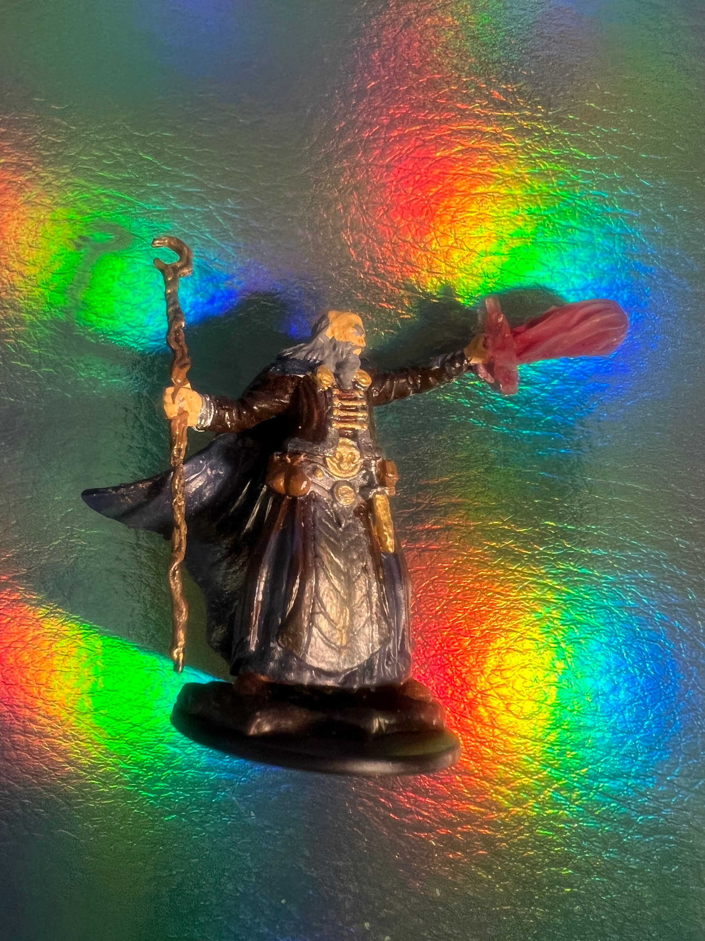 DND Hand Painted Miniature, Elder Wizard - Etsy