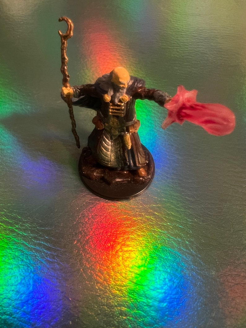 DND Hand Painted Miniature, Elder Wizard - Etsy